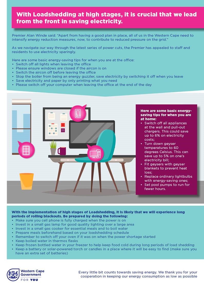 Load shedding: Do your part to save electricity | George Herald