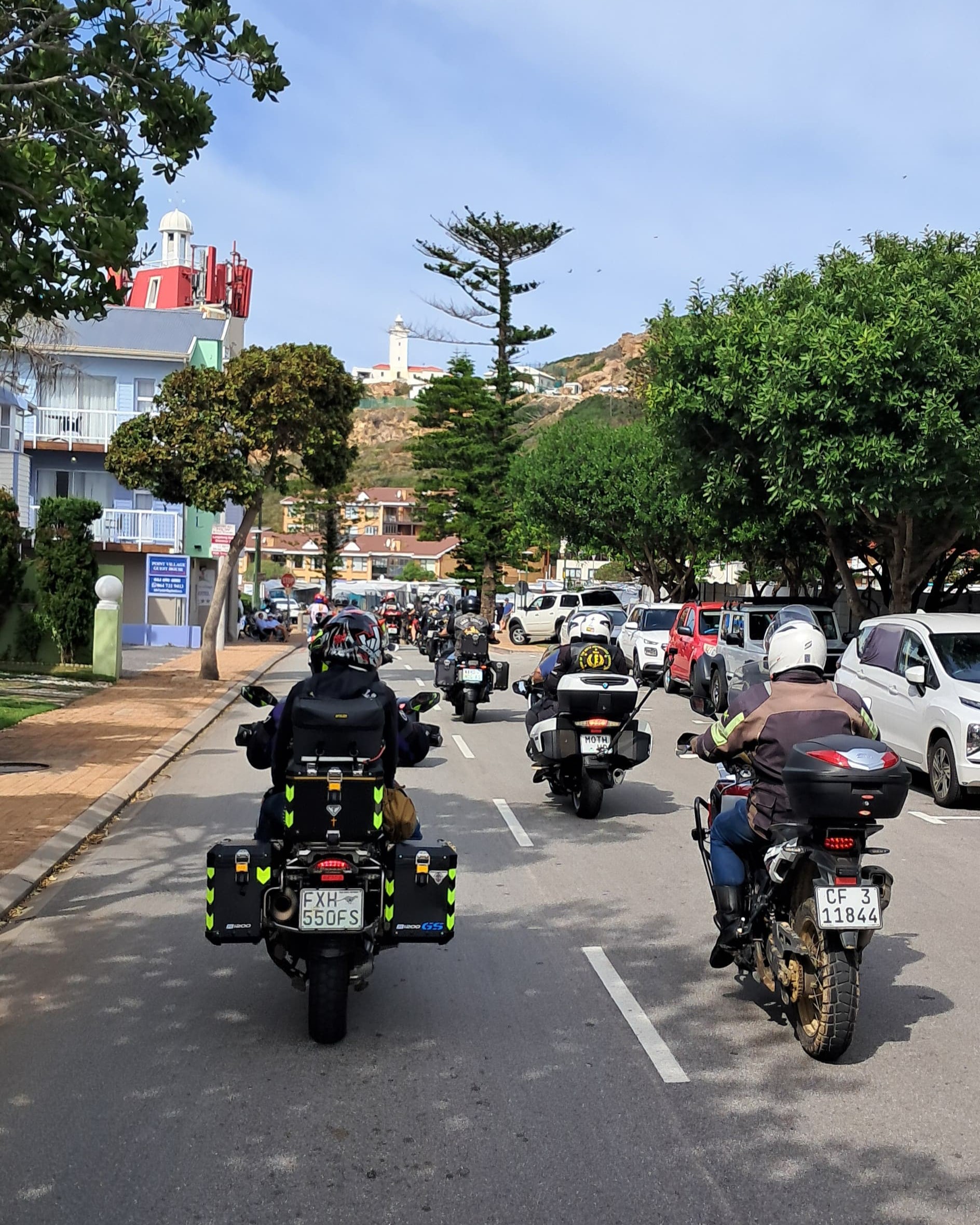 Revving engines echo in Mossel Bay during Buffalo Rally mass ride ...