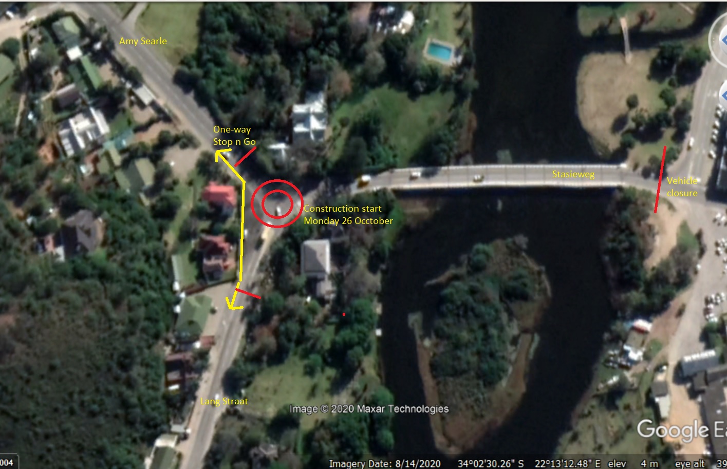 Notice: Rehabilitation of streets in Great Brak River | Mossel Bay ...