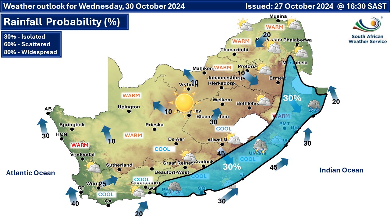 Weather: Flood risks in Eastern Cape and fire warnings in Limpopo ...