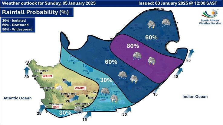 Weather warning: Expected heavy rain | Knysna-Plett Herald