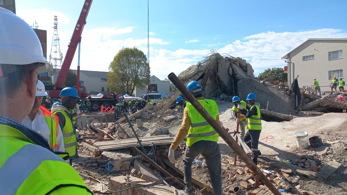 Building collapse | Status unchanged | George Herald