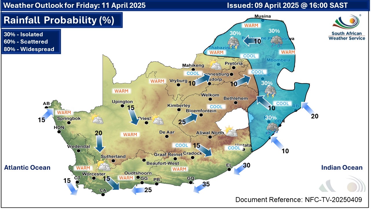 Weekend weather forecast for Garden Route and Karoo | Knysna-Plett Herald