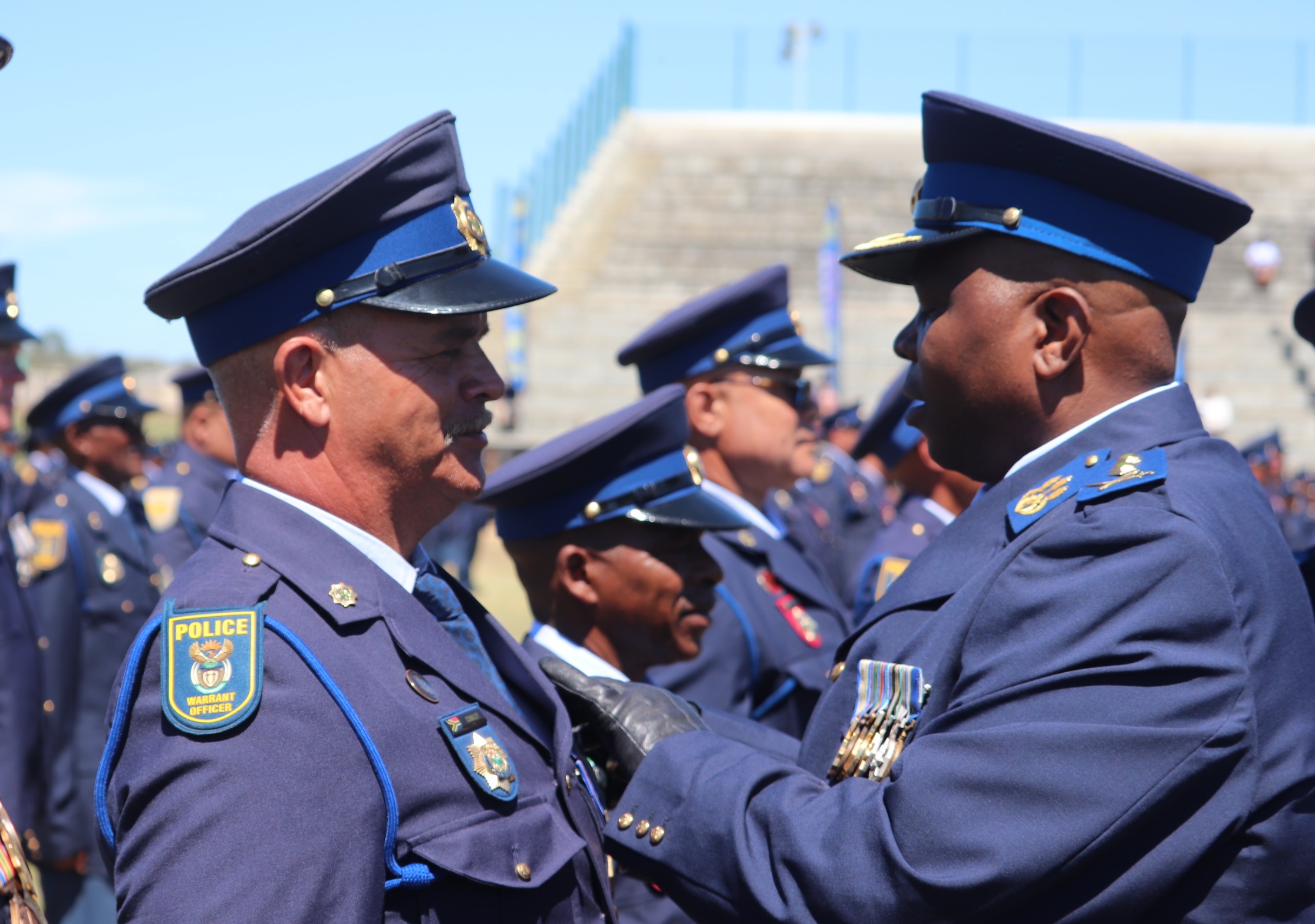 Medal parade honours 135 officers | George Herald
