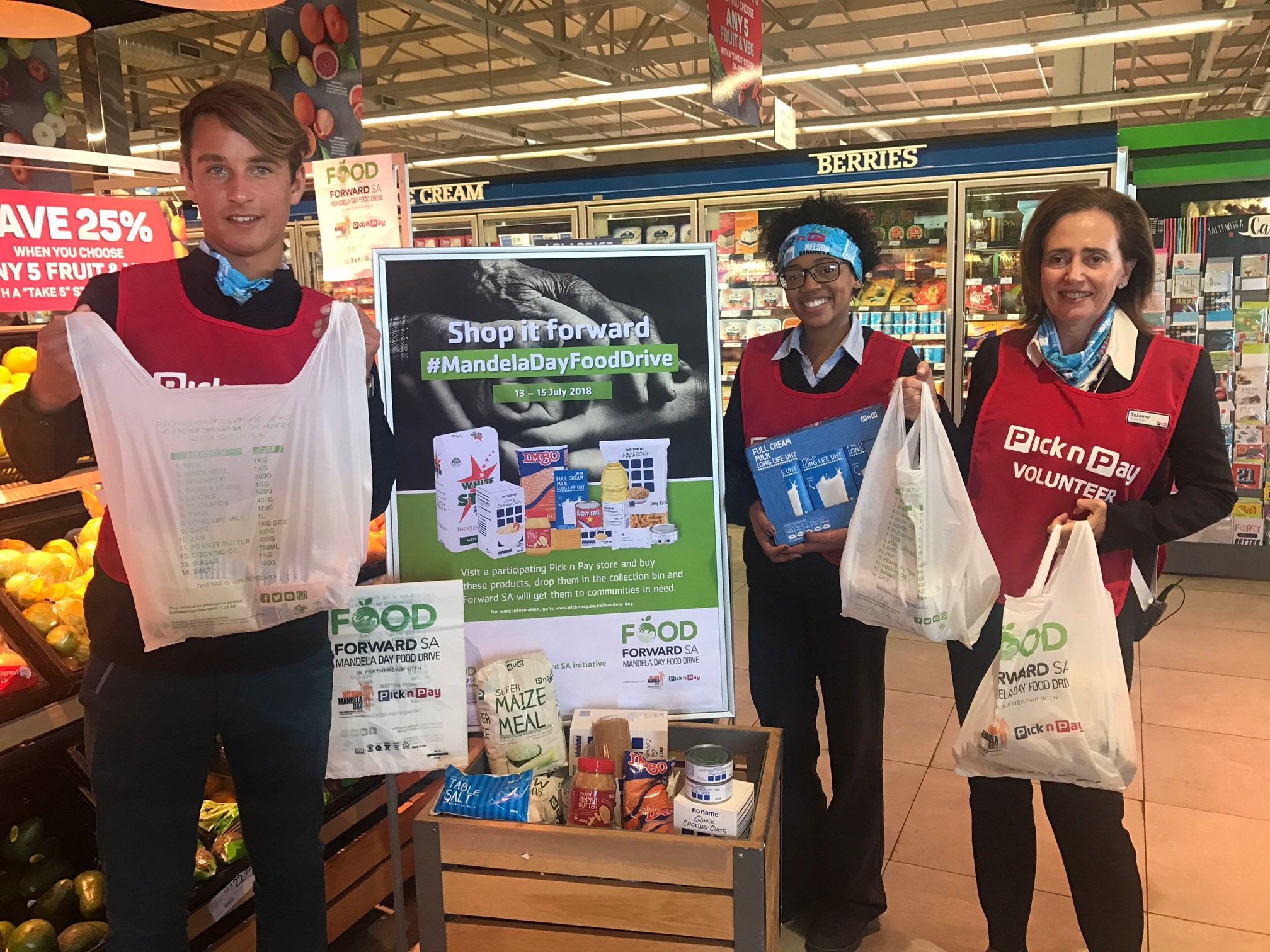 Launch of Mandela Day Food Drive | Knysna-Plett Herald