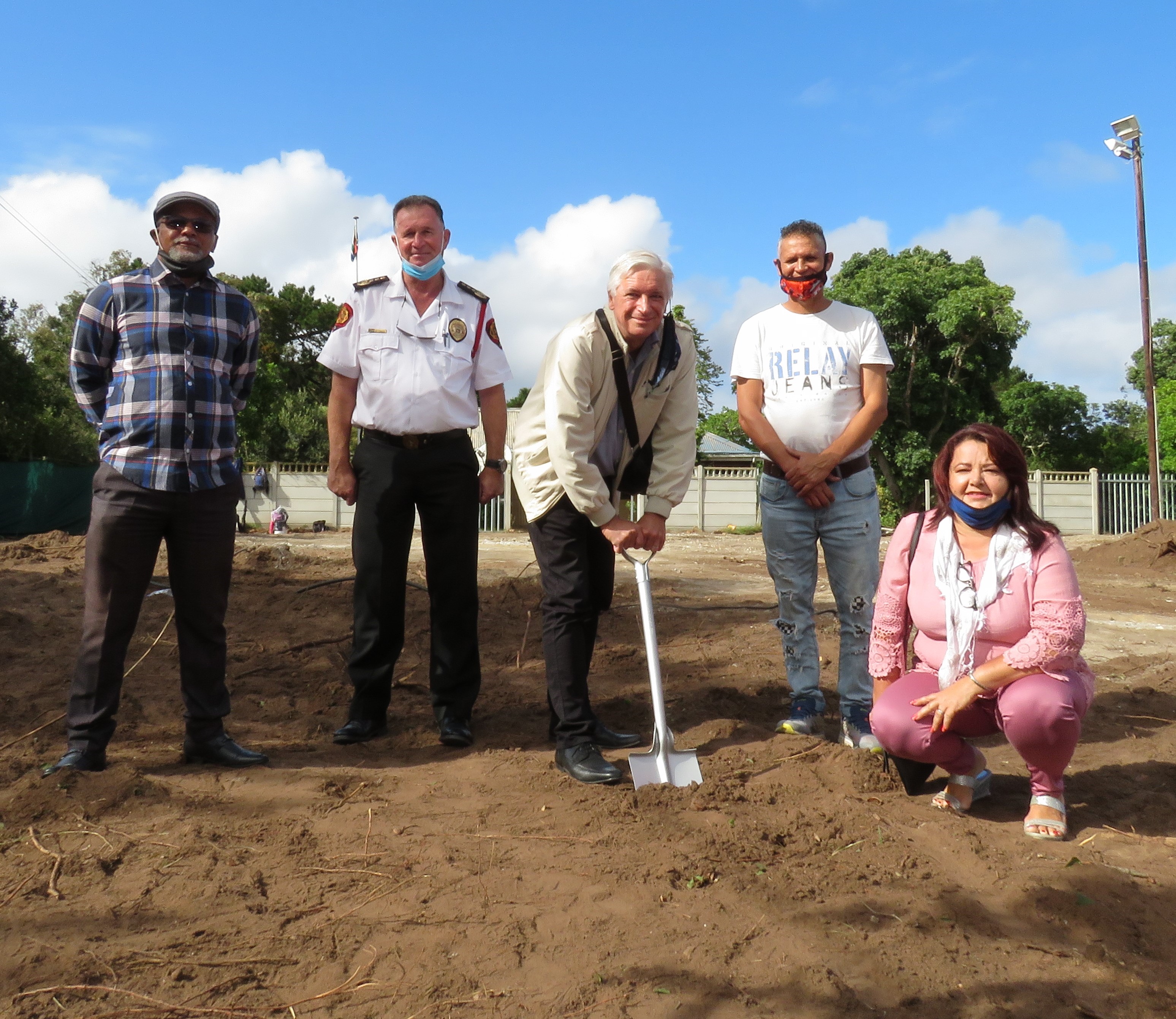 Building starts for satellite fire station in Wilderness | George Herald