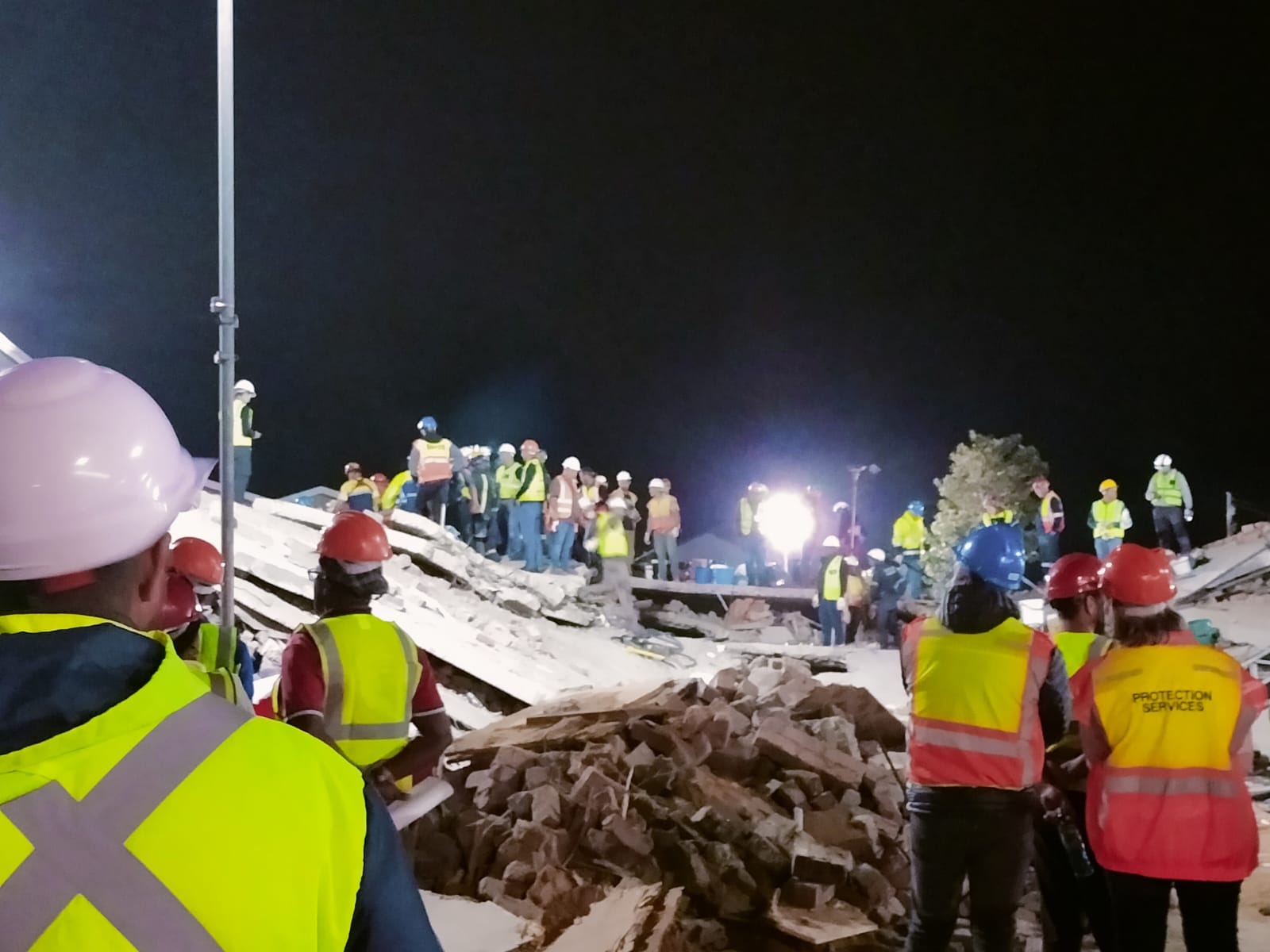 Update: Building collapse | 36 retrieved | George Herald